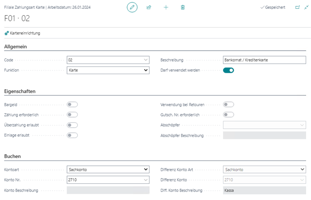 Filialen | COSMO Cash Register