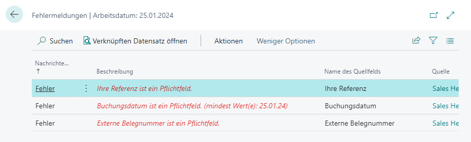 Prozess Pflichtfelder | Smart Add-Ons