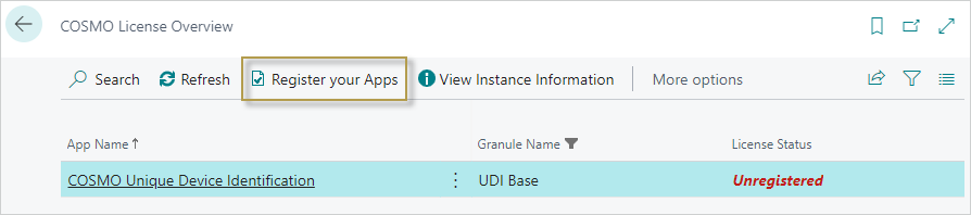 App Licensing / Registration | Unique Device Identification