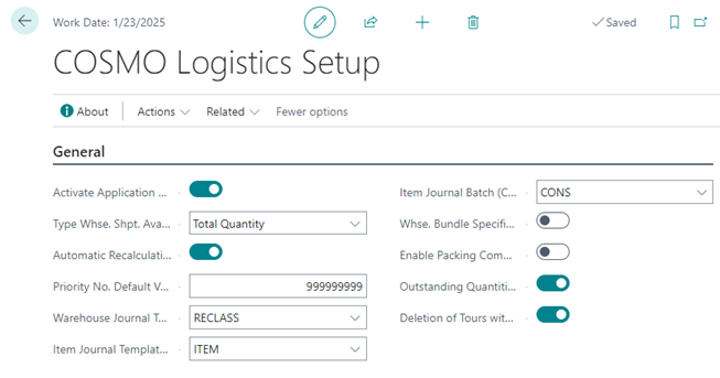 Logistics Setup | Logistics